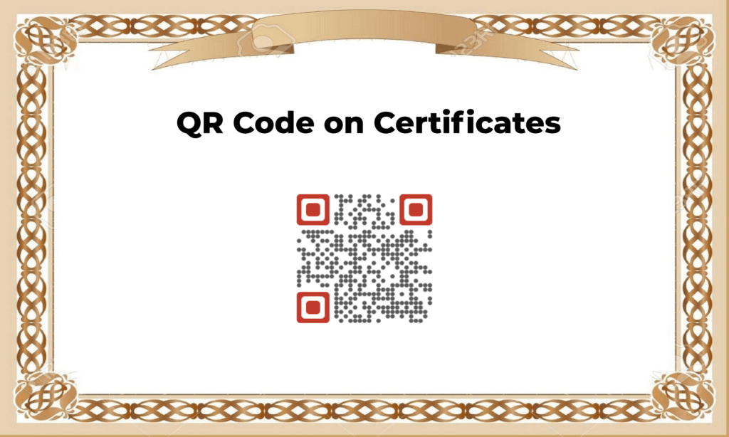 QR Code On Certificates: How To Prevent Counterfeiting