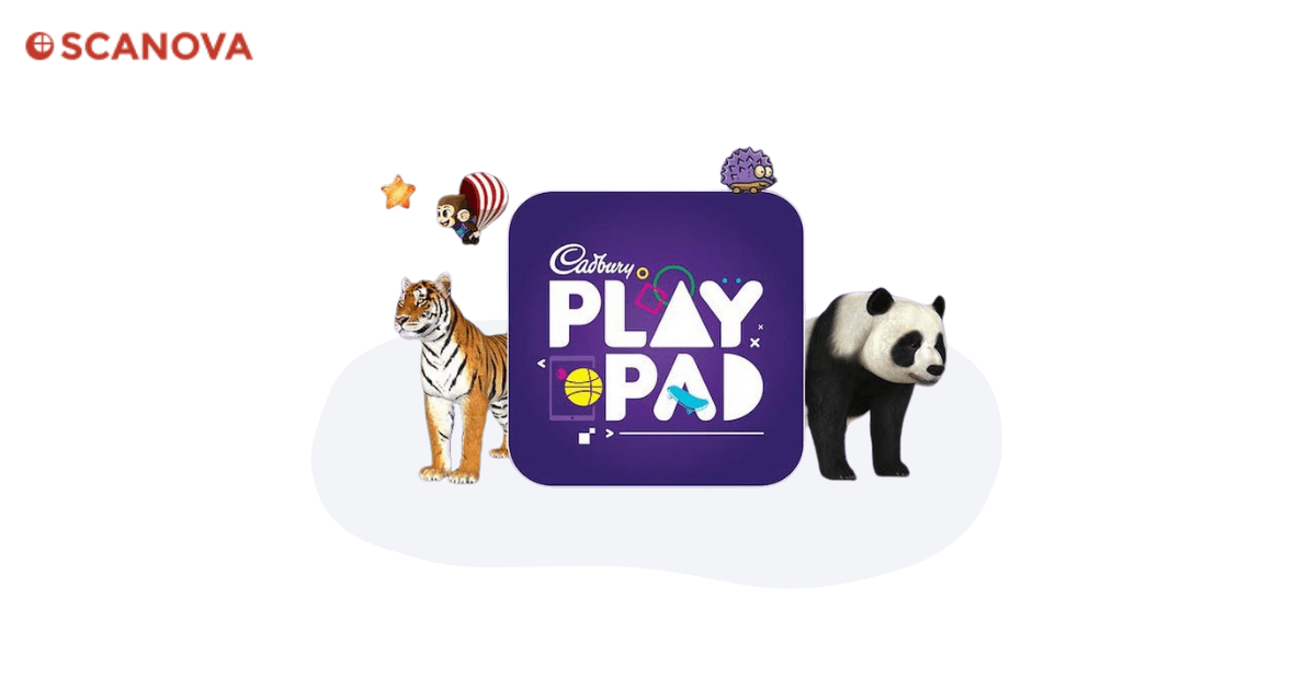 Using Stage Unlock QR Codes In Cadbury PlayPad App
