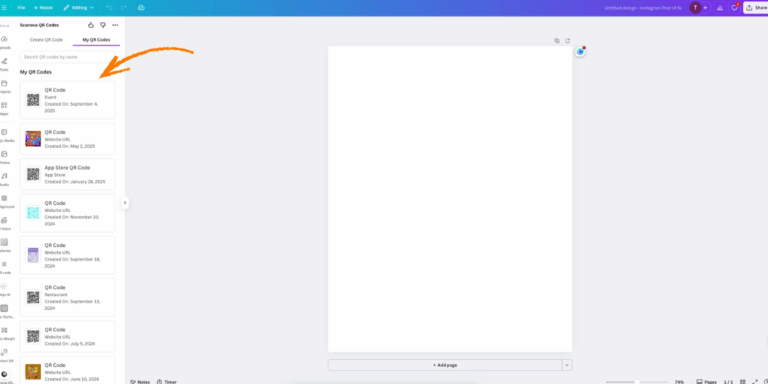 Make QR Codes using Scanova app on Canva: The Best Guide